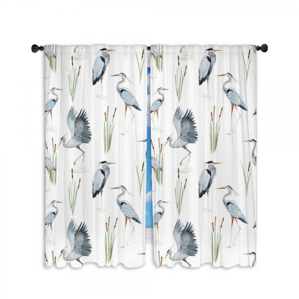 Bird Curtains - Etsy