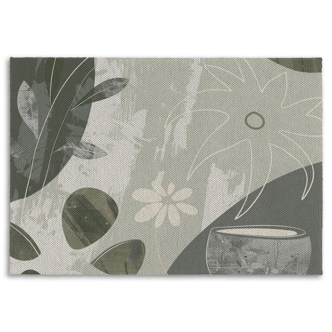 Floral Vines Rug, Cool Pattern Rugs, Entwined Area Rug, Abstract Living ...