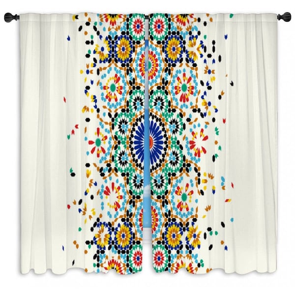 Moroccan Curtains - Etsy