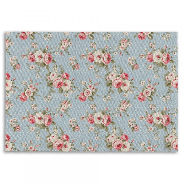 Shabby Chic Rug - Etsy