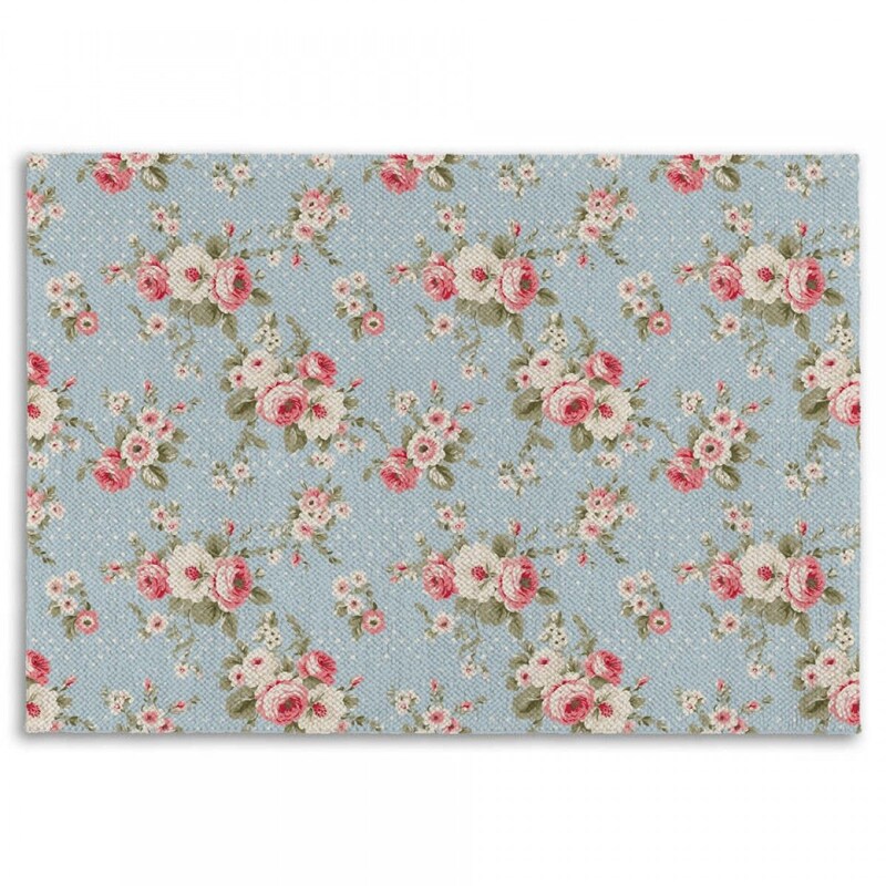 Shabby Chic Rug - Etsy