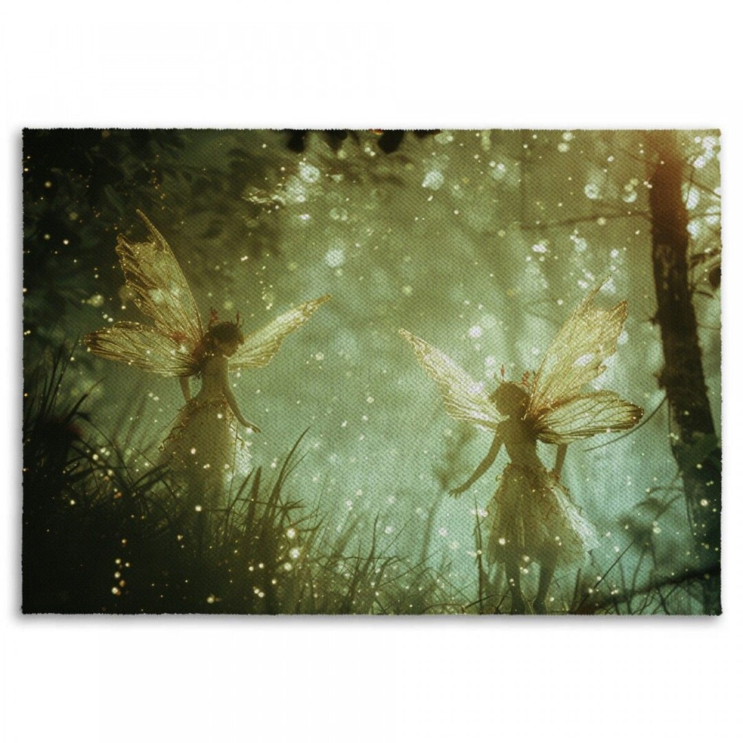 Fairies Rug, Mythical Creature Rugs, Enchanting Area Rug, Fantasy ...