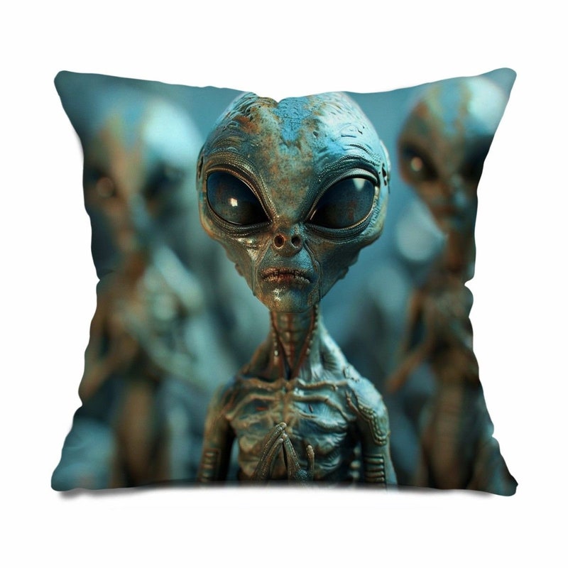 Alien Pillow - Etsy