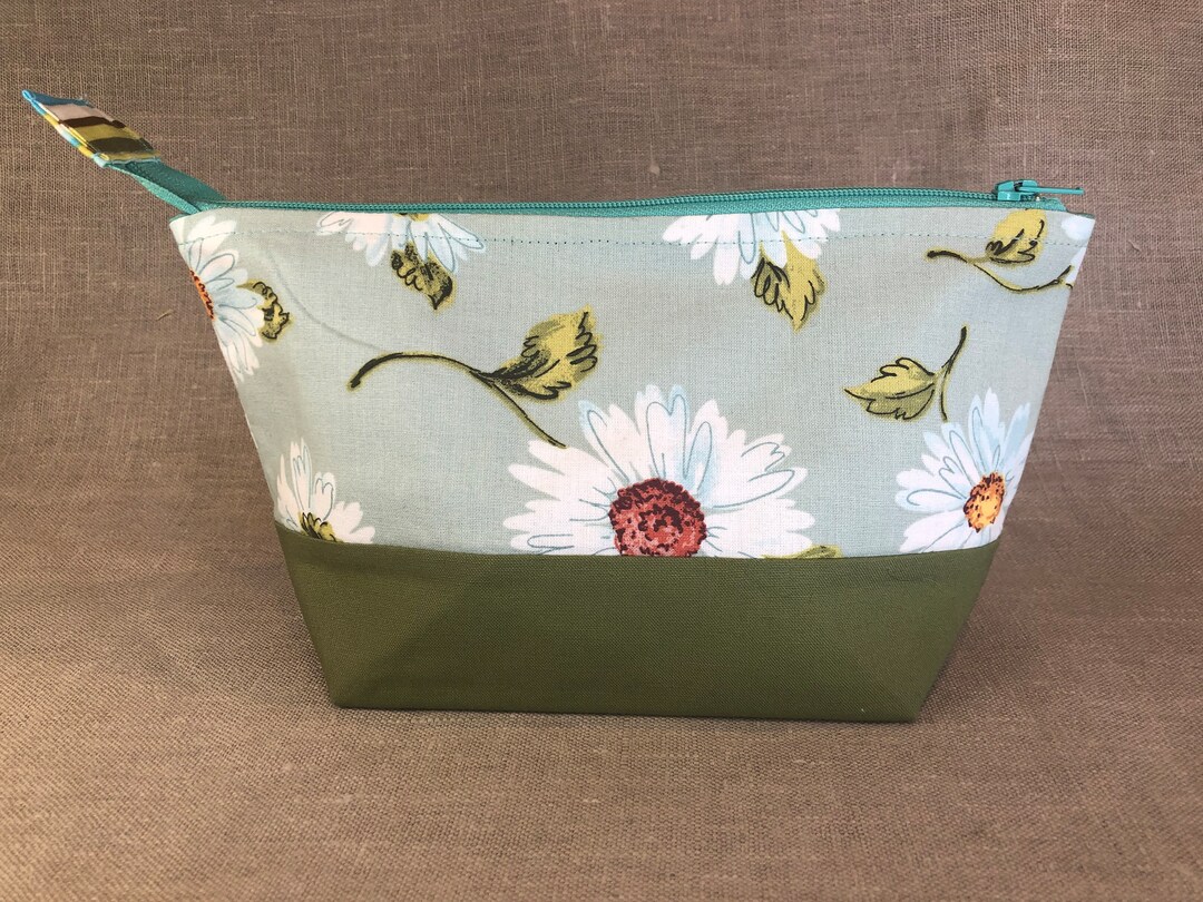 Small Open Wide Zipper Pouch Bag Case - Etsy