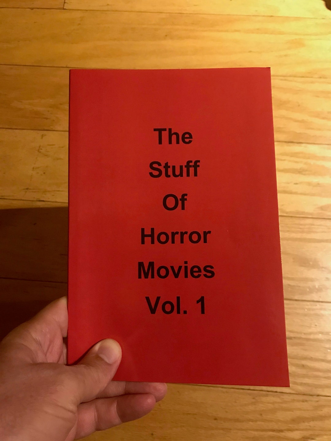 The Stuff of Horror Movies Book Vol. 1 by Gabriel D Edwards - Etsy