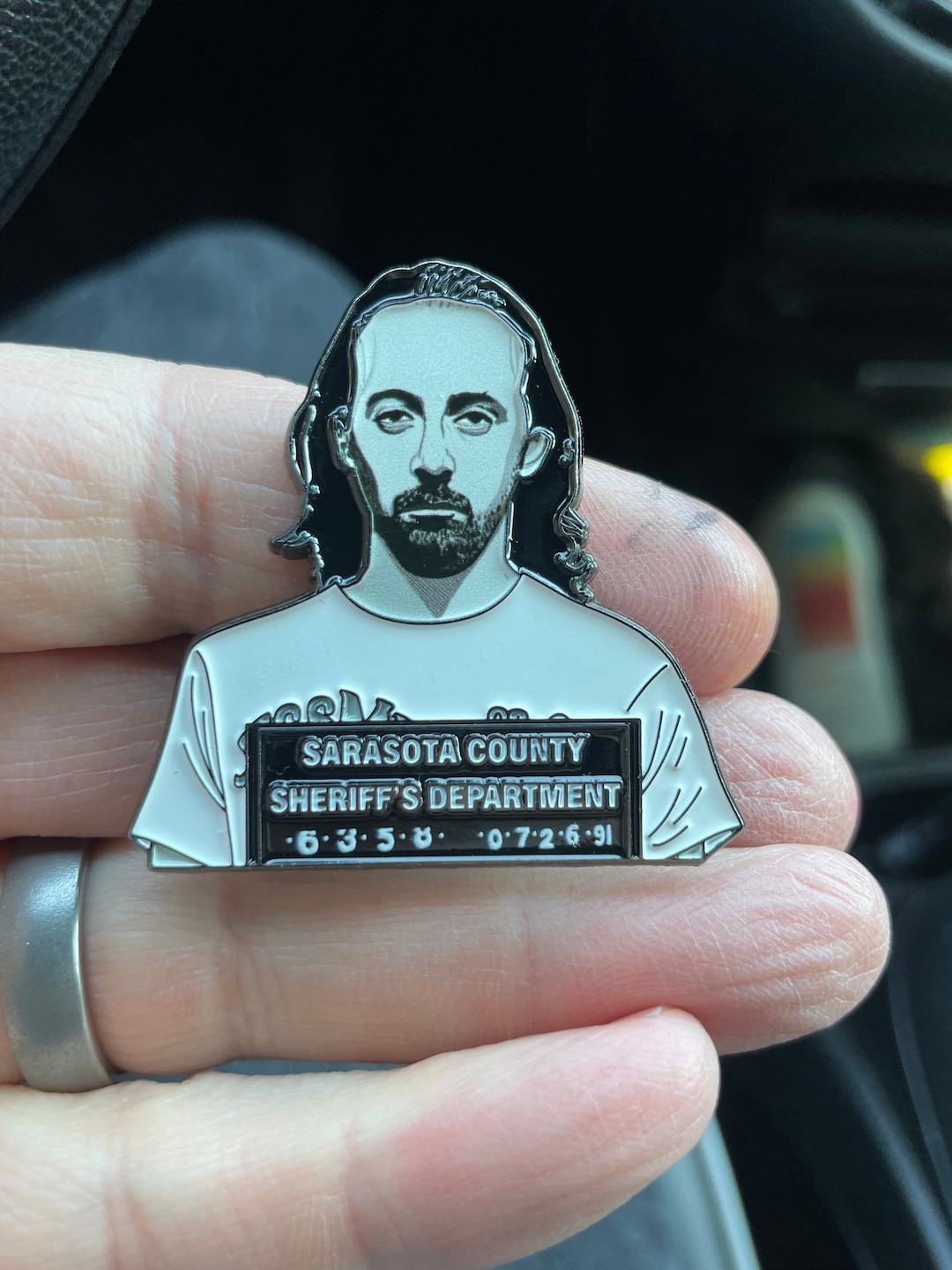 Paul Reubens Mugshot Enamel Pin - Etsy