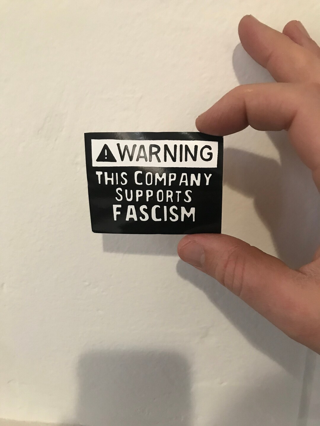 Anti-fascist Informative Sticker - 10 Stickers for 4 Dollars - Etsy