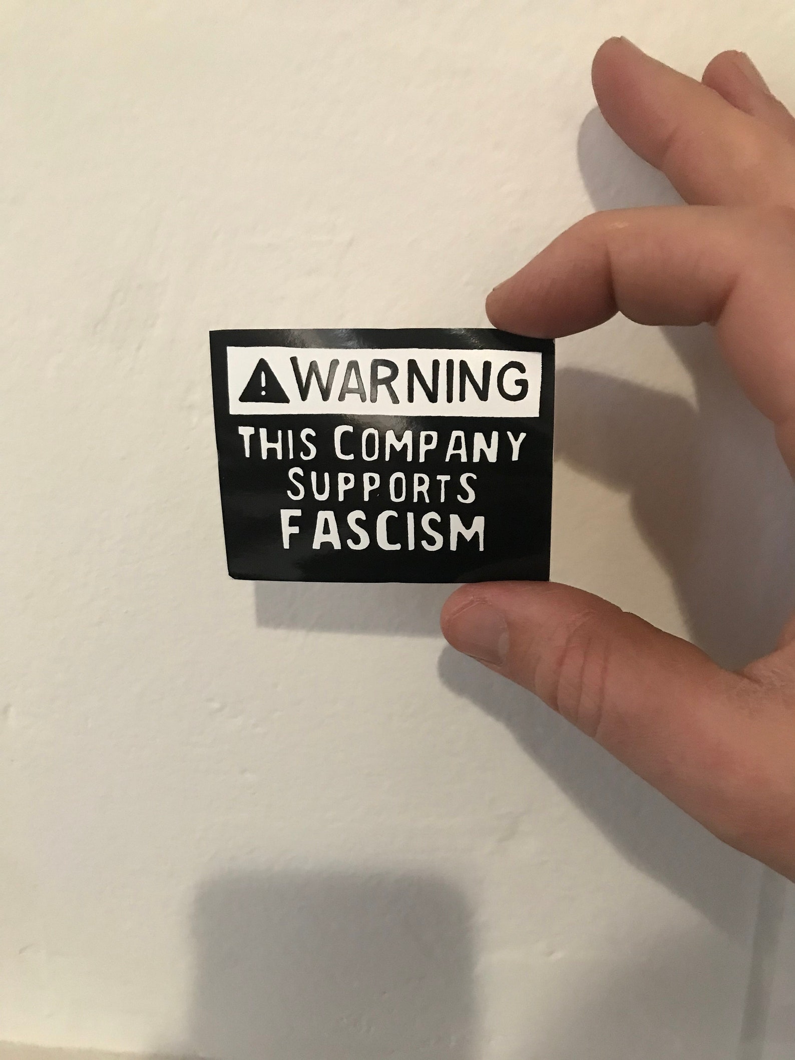 Anti-fascist Informative Sticker 10 Stickers for 4 Dollars - Etsy