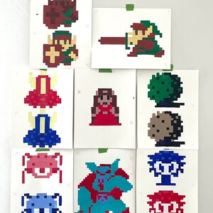 The Legend of Zelda Stencil Book - Etsy