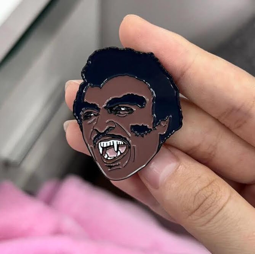 Blacula Inspired Enamel Pin - Etsy