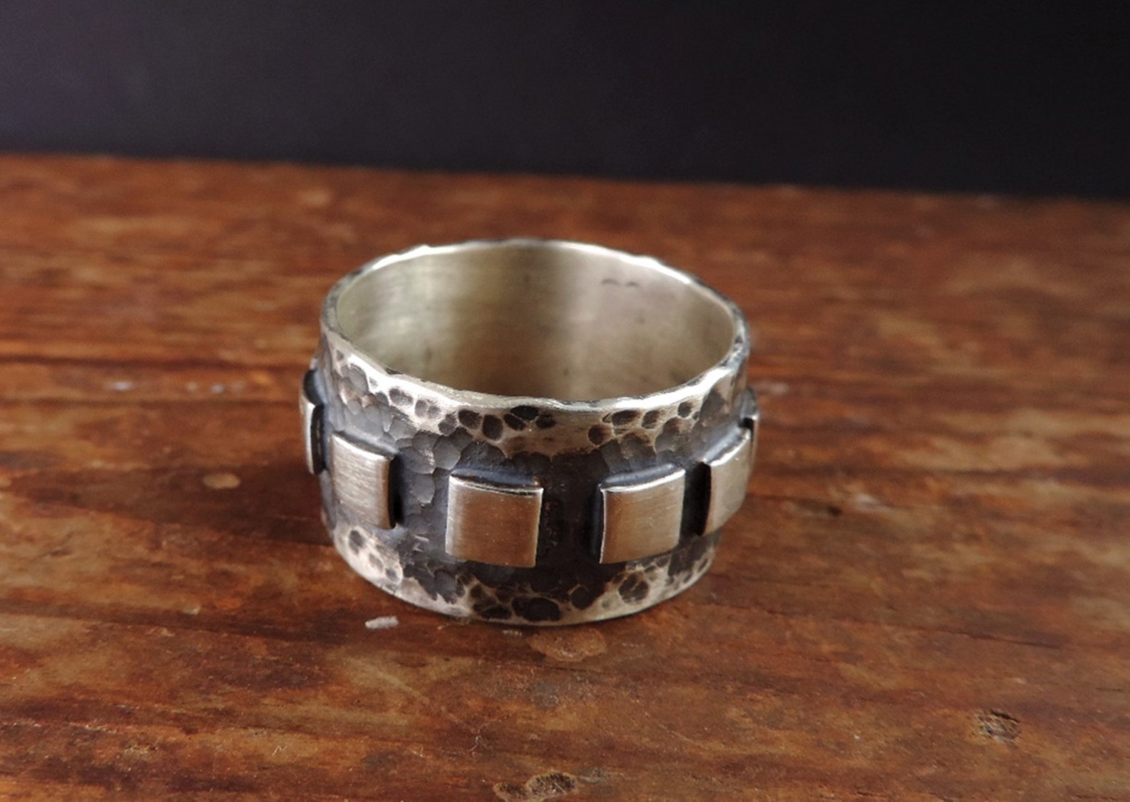 Sterling Silver Rosary,christian Jewelry,men's Ring,handmade Gift,raw ...