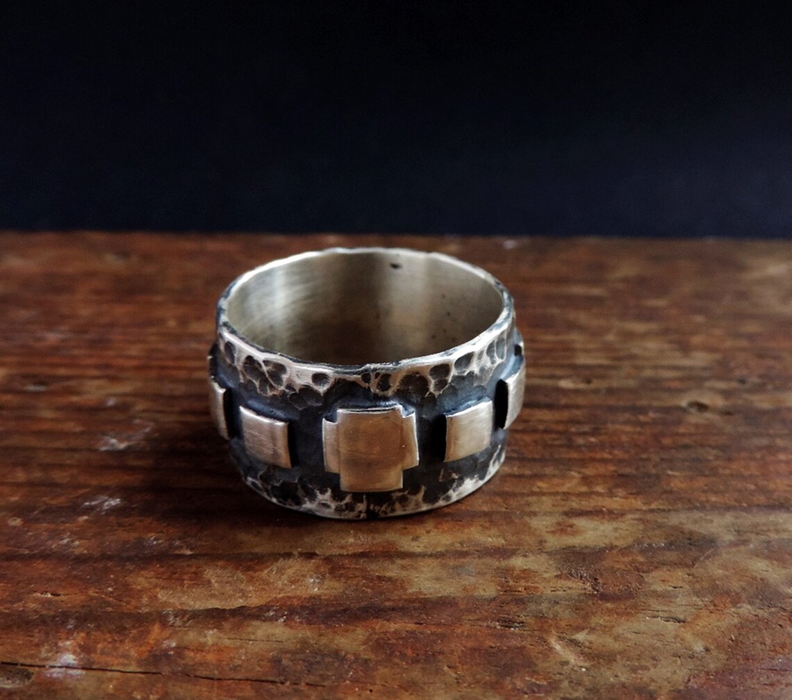 Sterling Silver Rosary,christian Jewelry,men's Ring,handmade Gift,raw ...