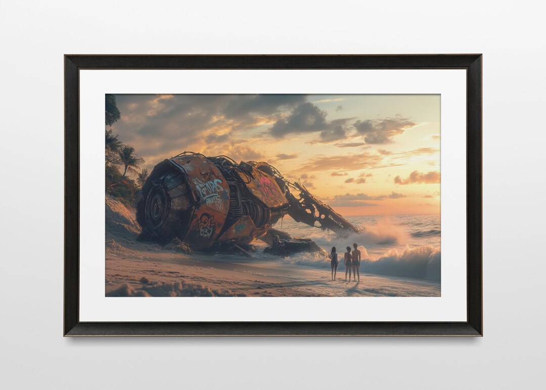 Sci-fi Art, Robot, Retro, Steampunk, Futuristic, 80s, Dystopian, Wall ...
