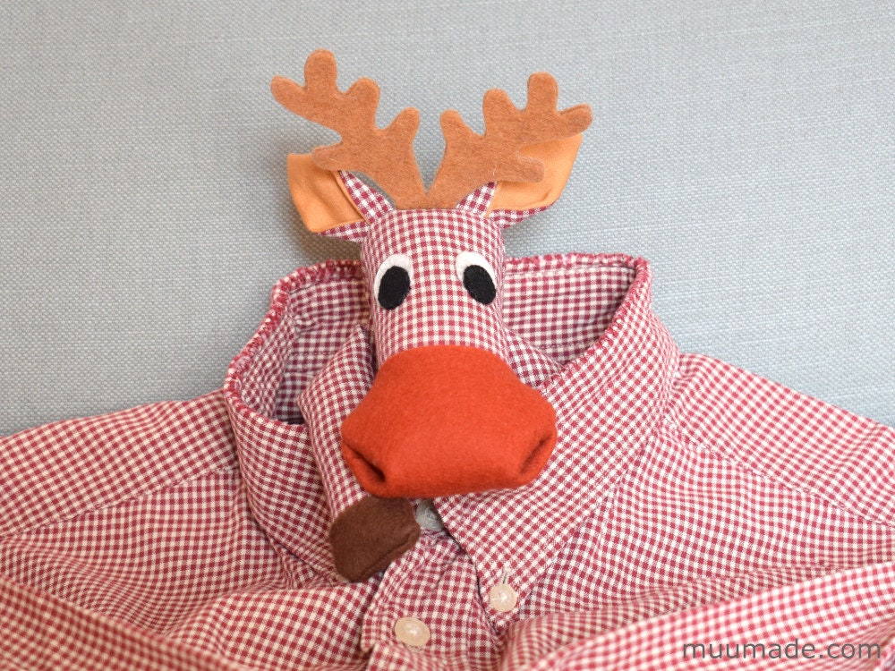 Moose Sewing Pattern Reindeer Caribou Deer Stuffed Animal | Etsy