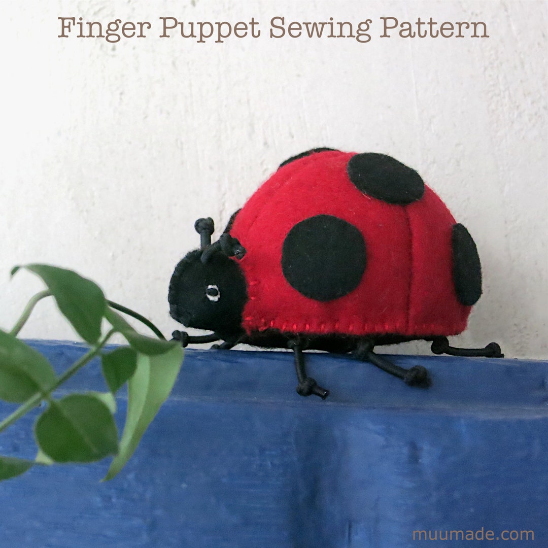 Easy DIY Ladybug Sewing Pattern: Beginner Friendly Tutorial in English ...