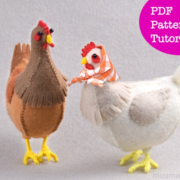 Stuffed Hen - Etsy
