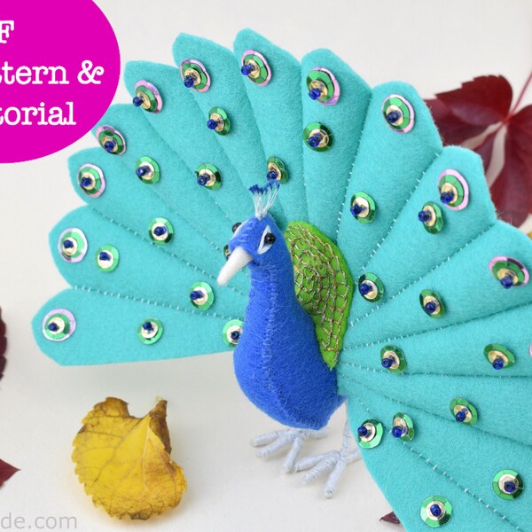 Felt Bird Pattern - Etsy