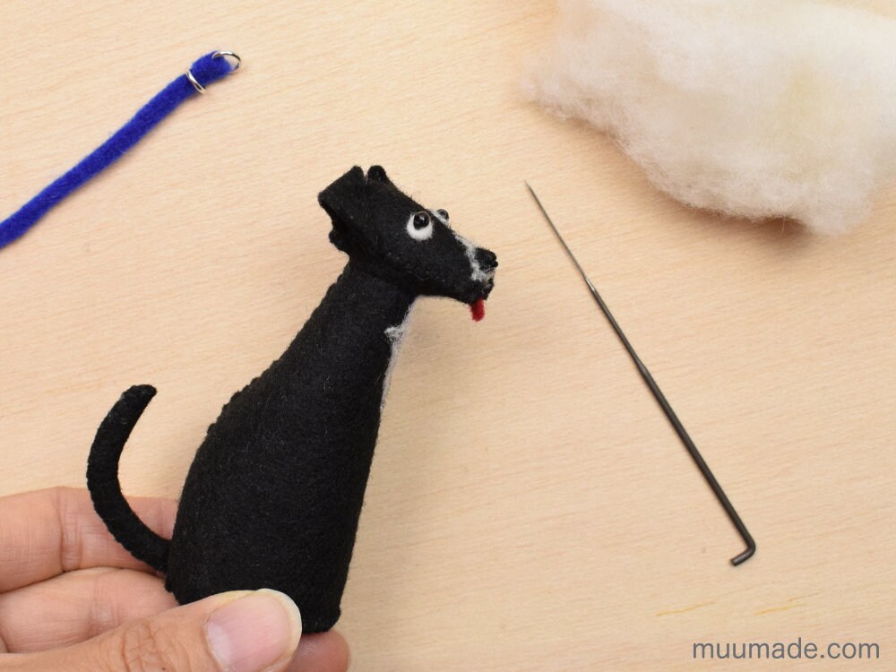 Dog Sewing Pattern Felt Animal Pattern Stuffed Animal - Etsy