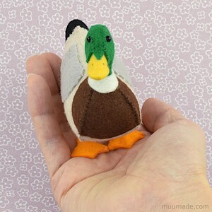 Duck Sewing Pattern, Felt Animal Pattern, Stuffed Animal, Handmade Gift ...