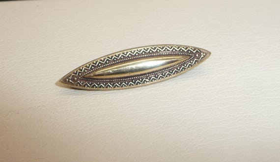 Rare Antique Victorian Style Pinchbeck Gilt Metal Nav… - Gem