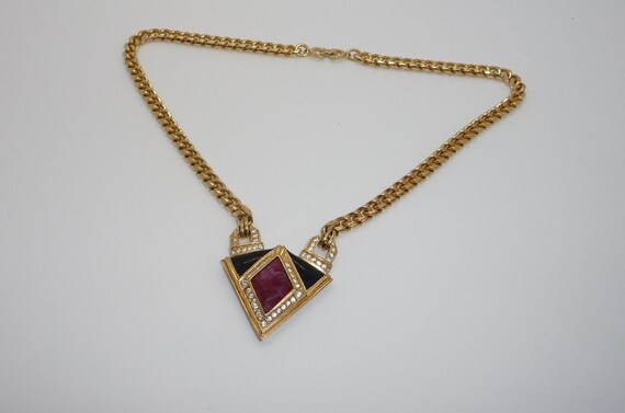 Stunning Rare Vintage Christian Dior Art Deco Inspire… - Gem