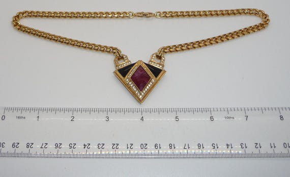 Stunning Rare Vintage Christian Dior Art Deco Inspire… - Gem