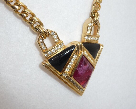 Stunning Rare Vintage Christian Dior Art Deco Inspire… - Gem