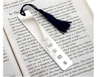 Handmade Sterling Silver Bookmark Hand Engraved Knot Design on - Etsy