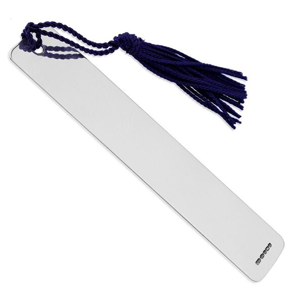 Silver Bookmark - Etsy