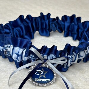 Dallas Cowboys Football Garter - Etsy