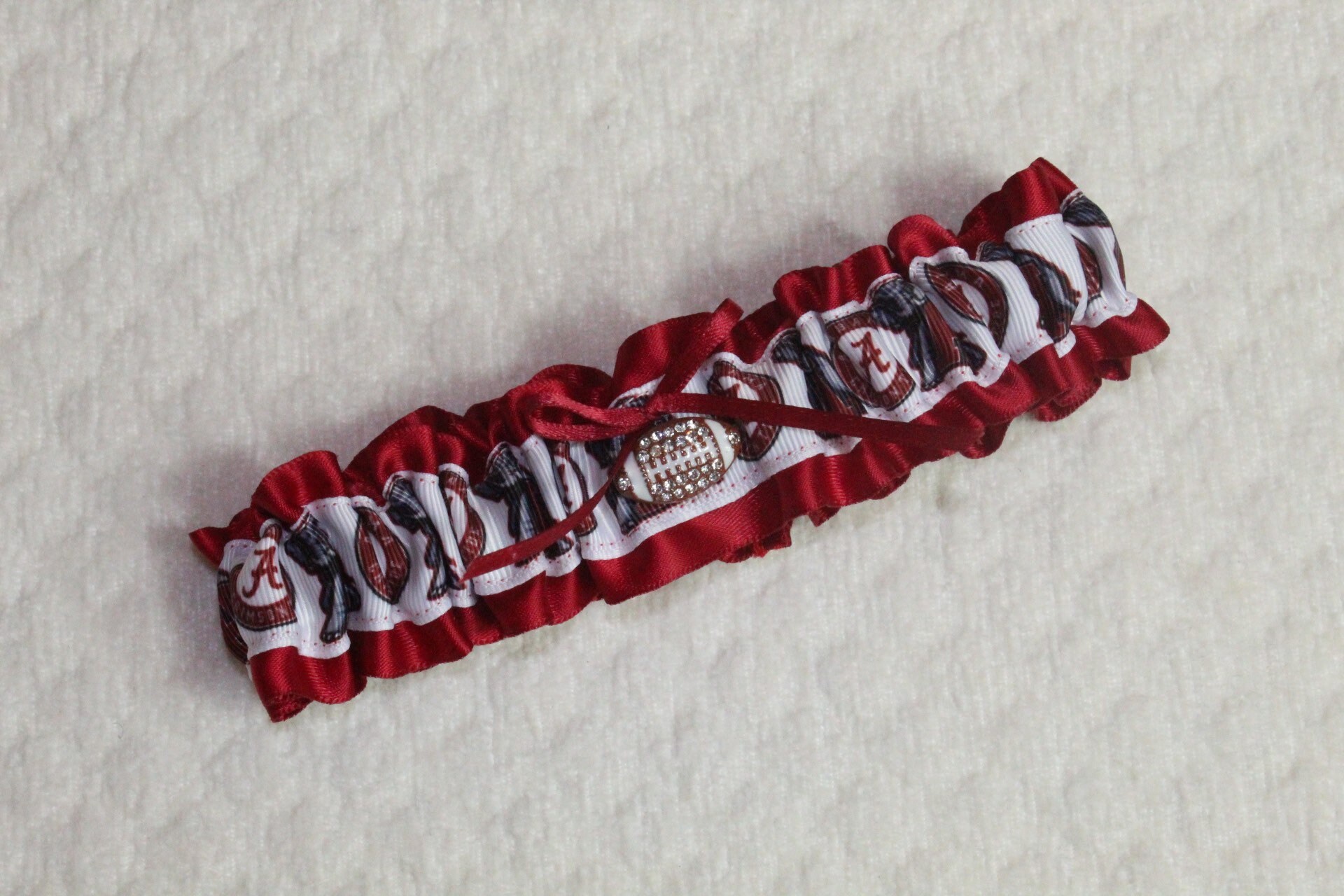 Alabama Crimson Tide Football Garter - Etsy UK