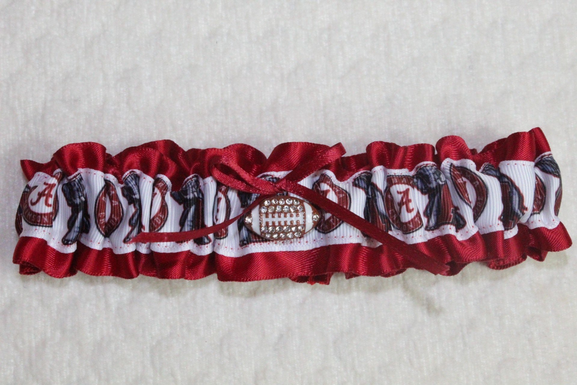 Alabama Crimson Tide Football Garter - Etsy UK