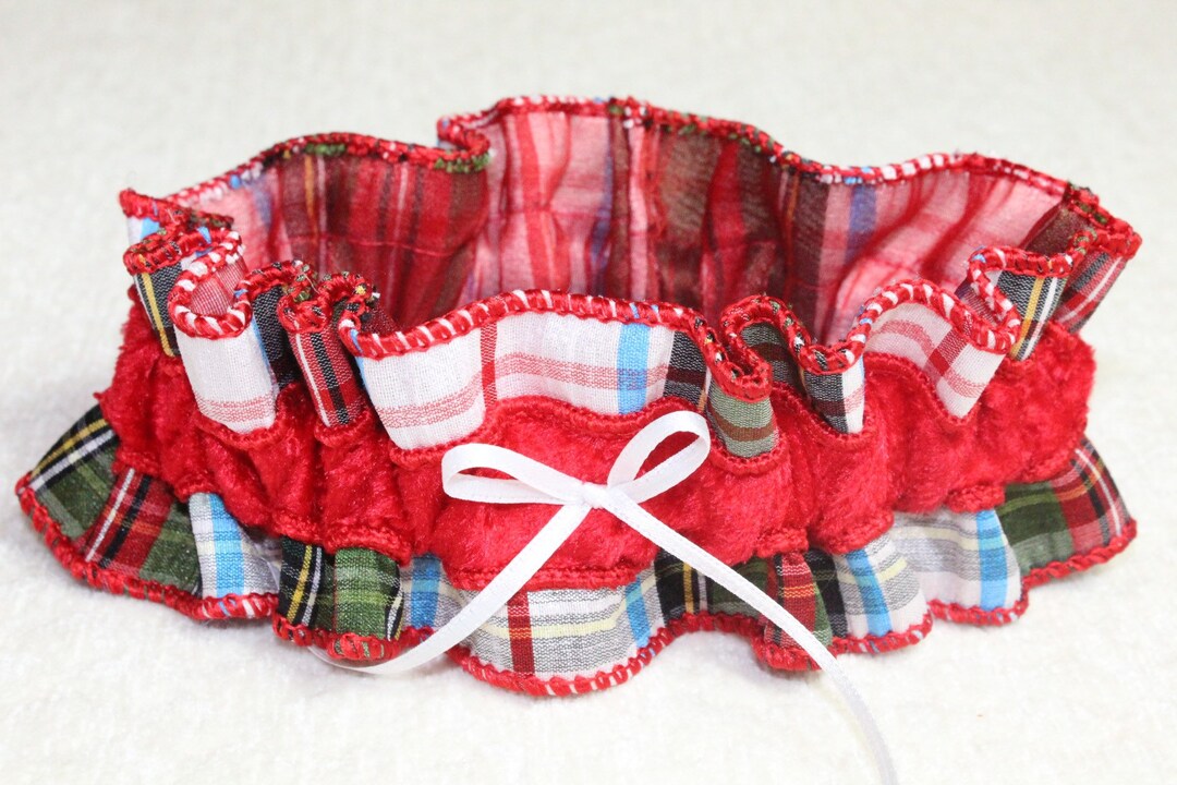 Country Christmas Wedding Garter - Etsy