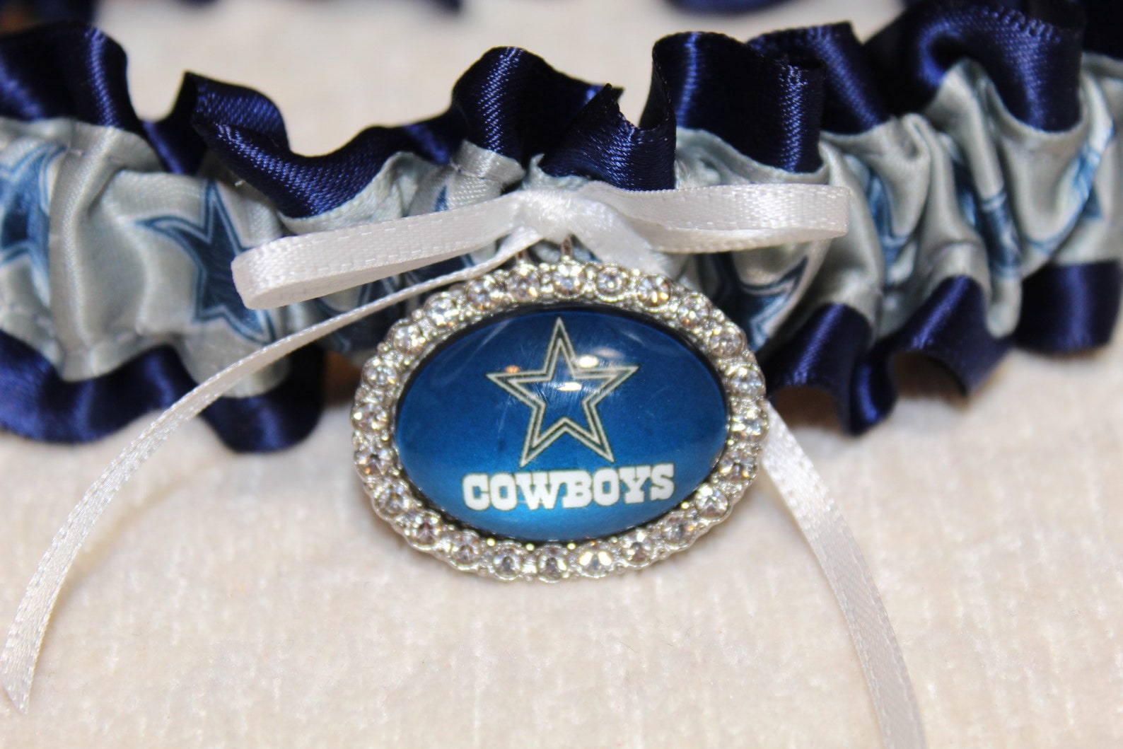 Dallas Cowboys Football Garter - Etsy