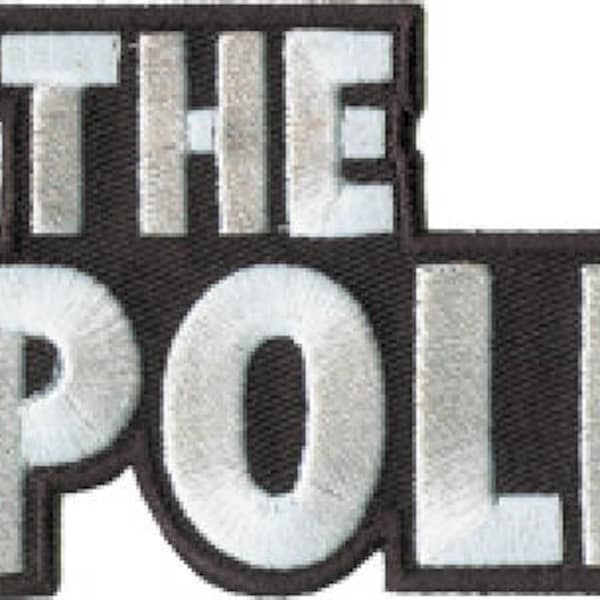 Police Applique - Etsy