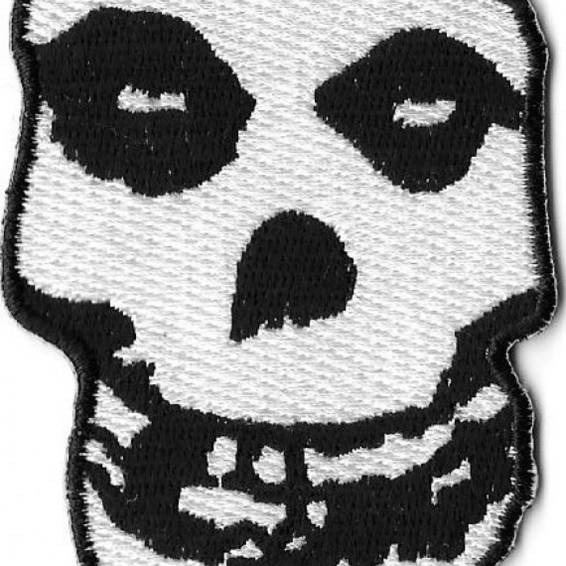 Embroidered Skull Patch - Etsy