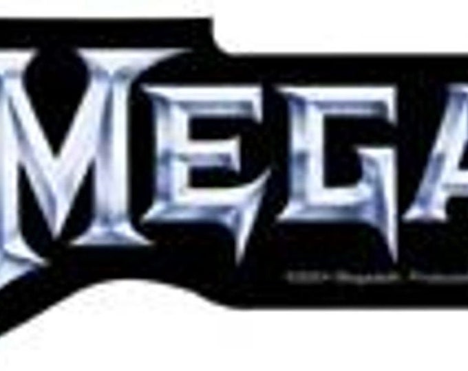 Megadeth Logo Vinyl Sticker | Officially Licensed | Heavy Metal Band - Etsy
