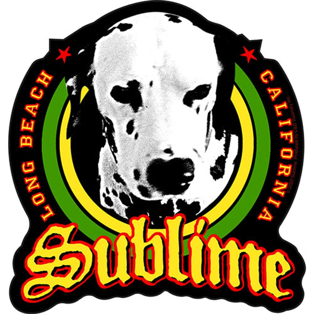 Sublime Lou Dog Vinyl Sticker | Officially Licensed Band Merchandise ...