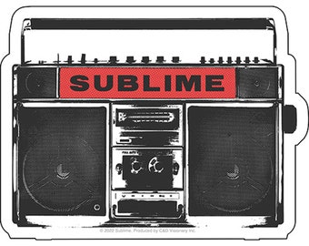 Sublime Lou Dog Vinyl Sticker Officially Licensed Band Merchandise ...