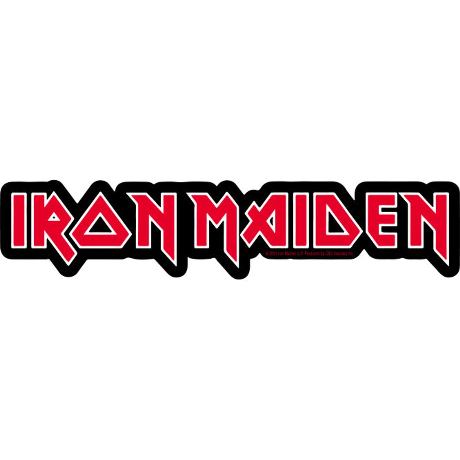 Iron Maiden Logo Sticker Band Sticker Officially Licensed - Etsy
