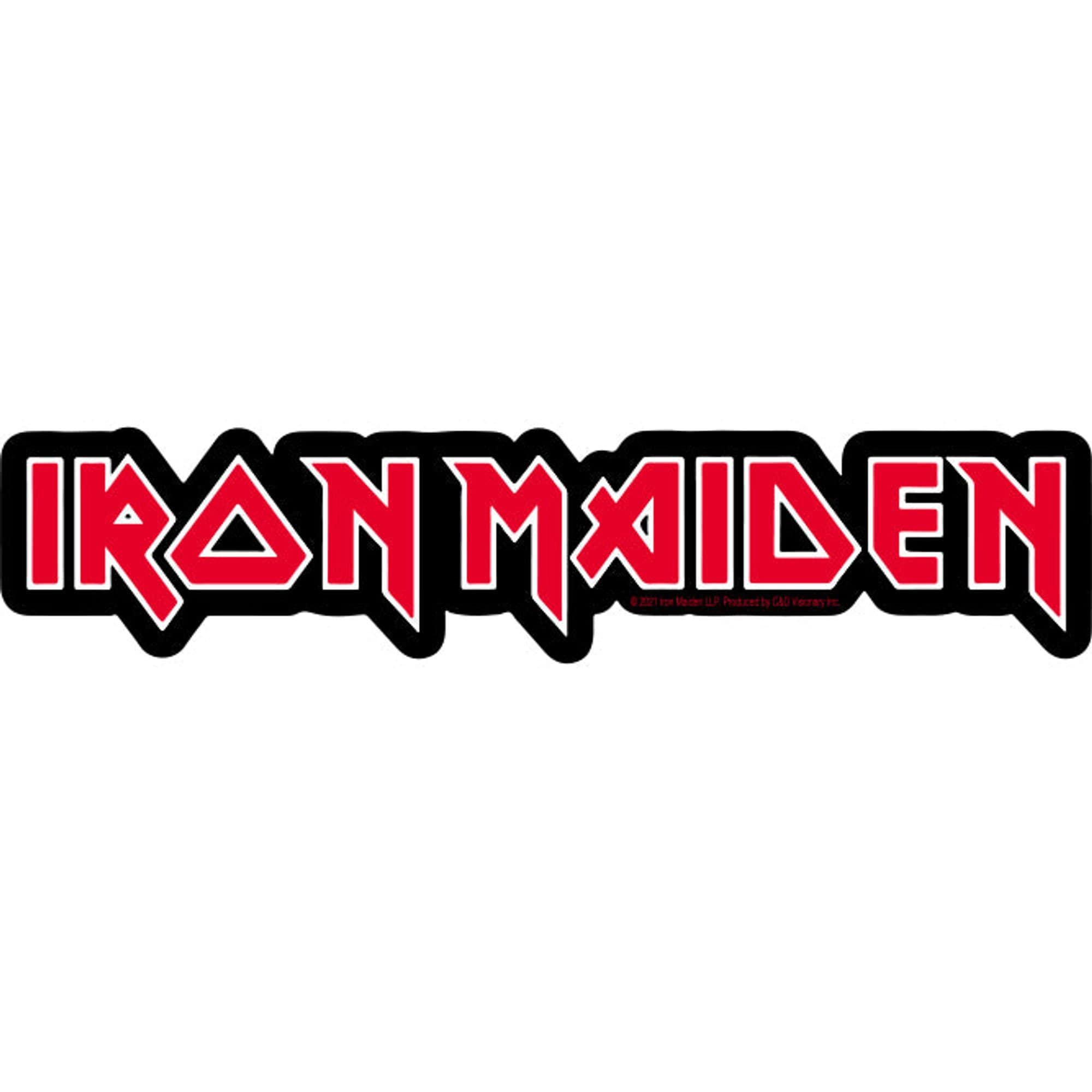 Pegatina del logotipo de Iron Maiden / Pegatina de la banda / - Etsy España
