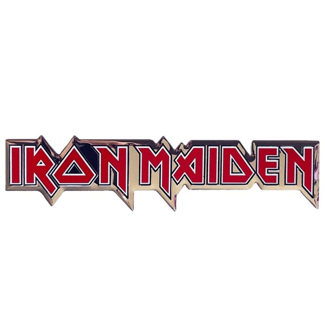 Iron Maiden Metal Logo Sticker | Band Sticker | Officially Licensed ...