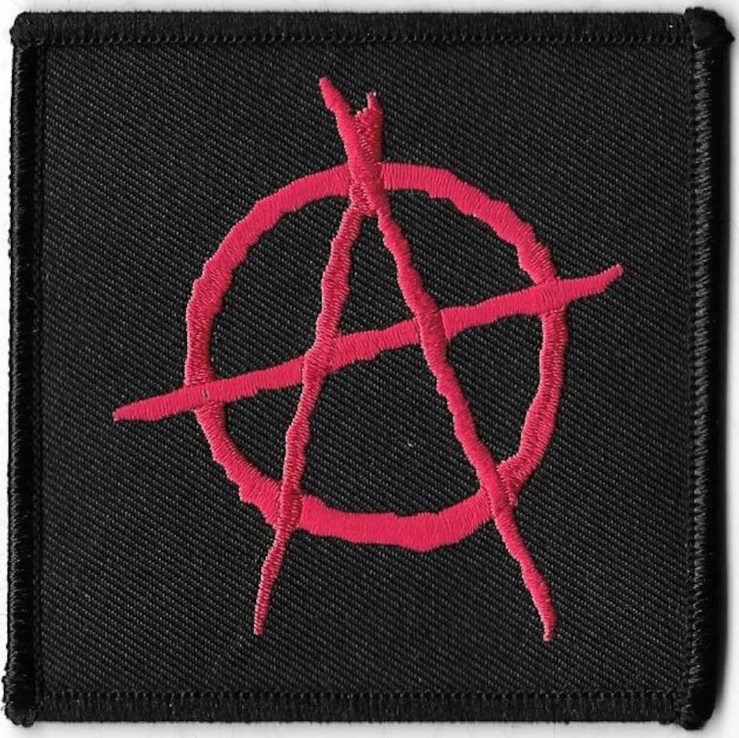 Anarchy Symbol 3" Embroidered Patch Iron on Applique - Etsy