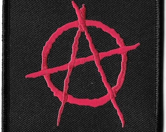 Mini Anarchy Symbol 1.5 Embroidered Patch / Iron on | Etsy