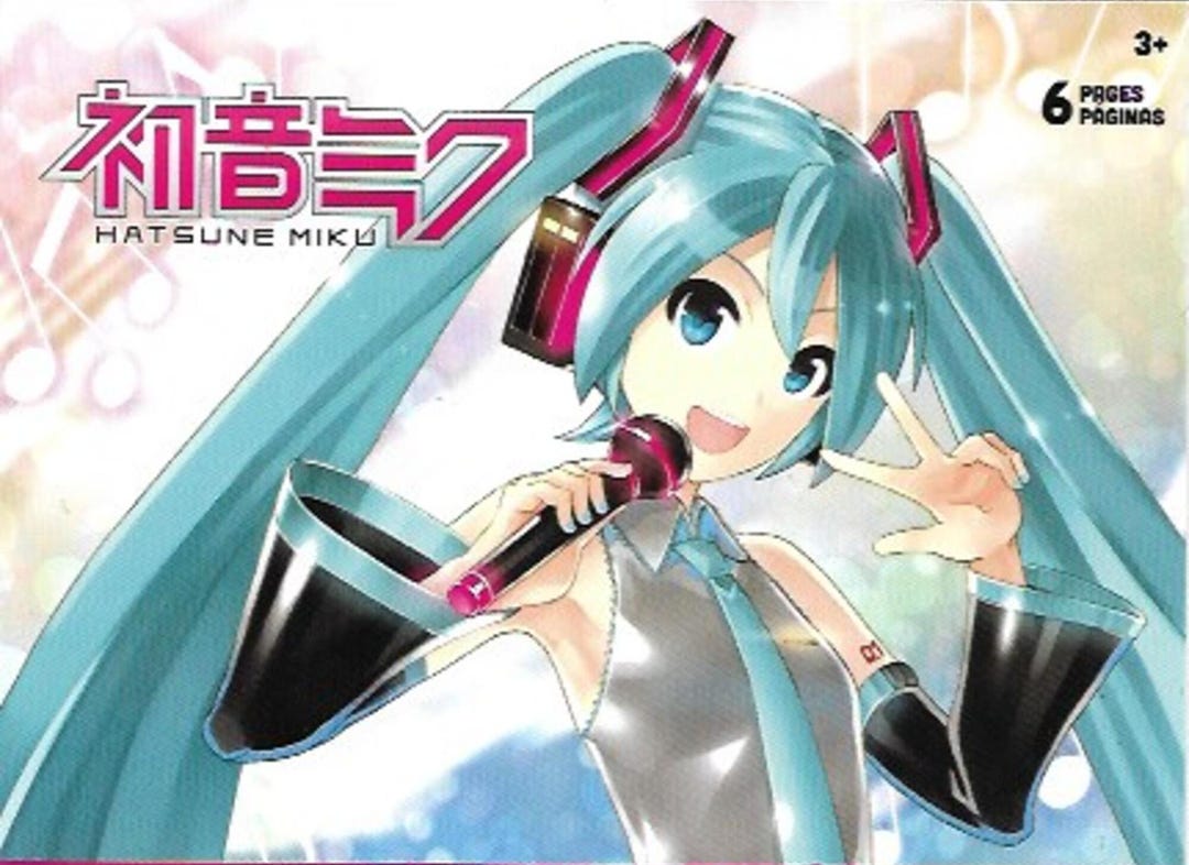 Hatsune Miku Stickers | Sticker Book | Crafting Supplies | Scrapbooking ...