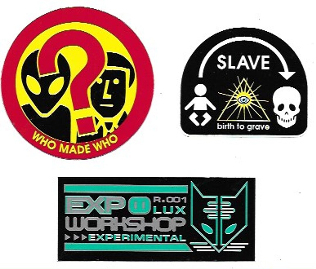 Vintage Alien Workshop Vinyl Sticker 1990s Skateboard Sticker ...