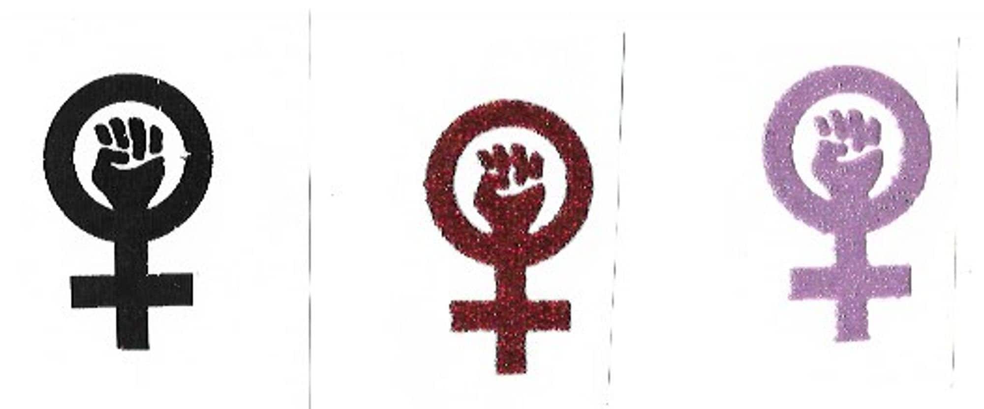 Vintage Iron on Transfers Female Power Symbol Heat Transfer - Etsy