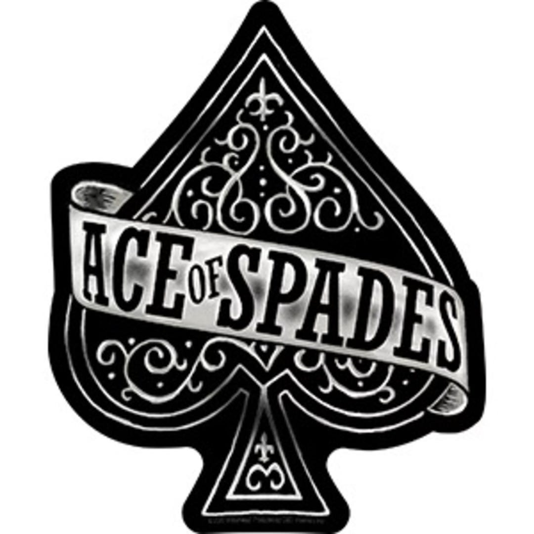 Motorhead Ace of Spades Vinyl Sticker, Officially Licensed, High ...