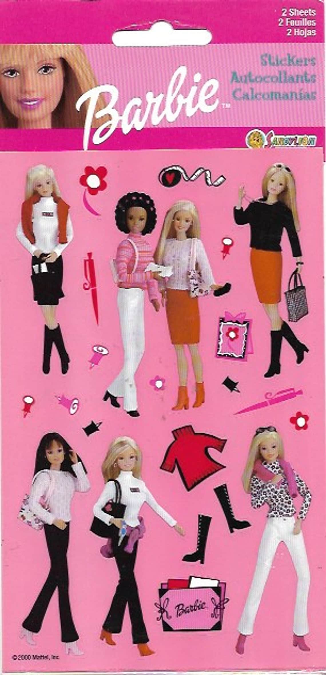 Rare Vintage Barbie Stickers Sandylion Sticker Pack | Etsy