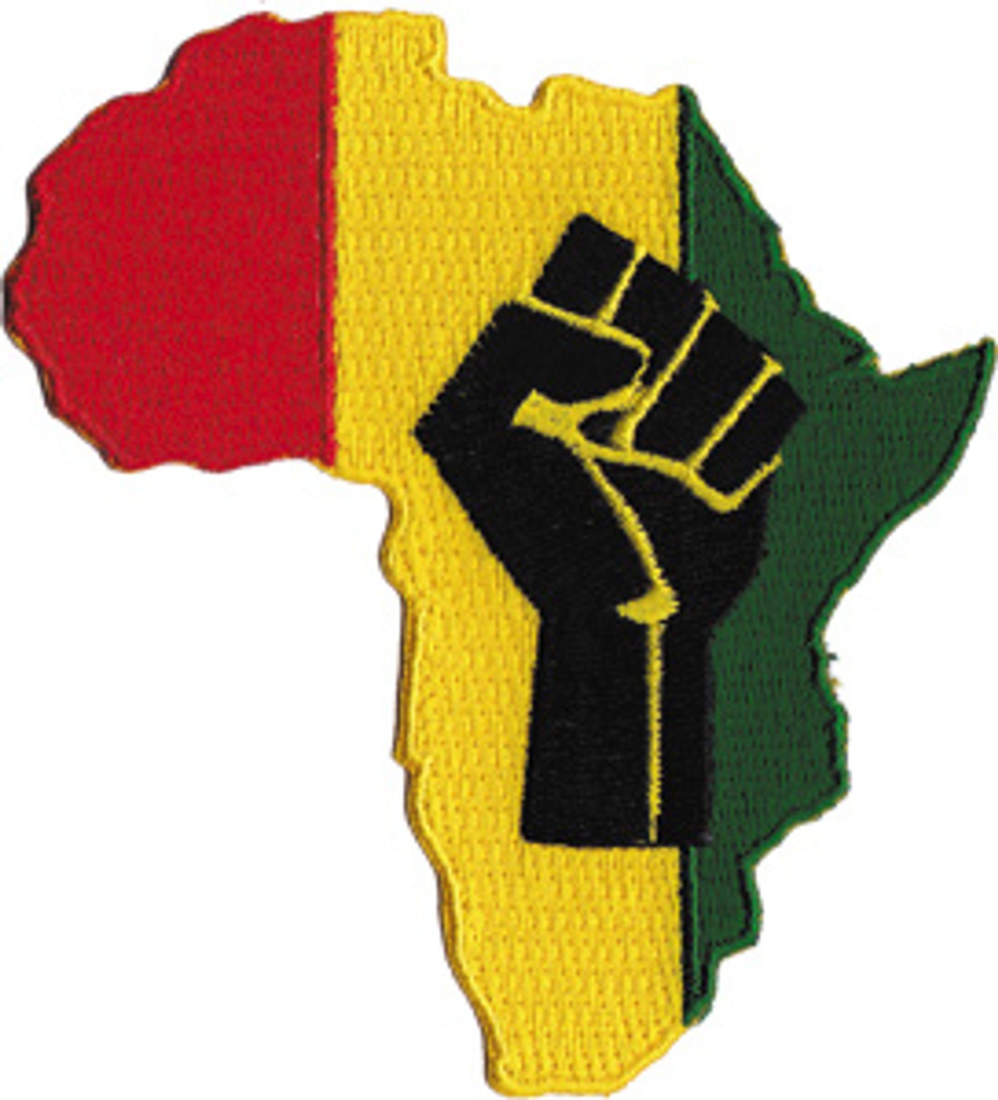 African Fist Reggae and Rasta Embroidered Patch / Iron on | Etsy
